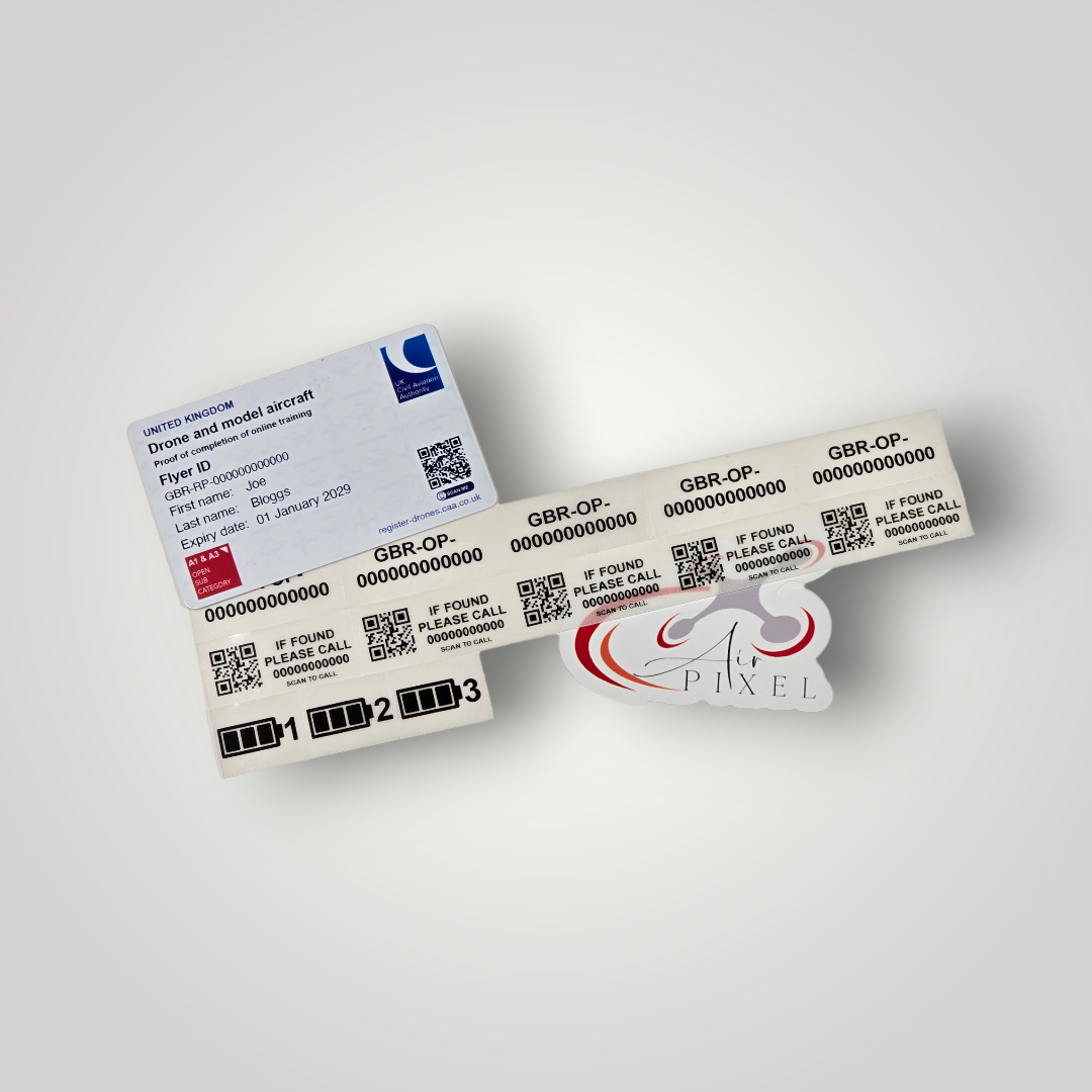 Stickers and ID Card Bundle – AirPixel
