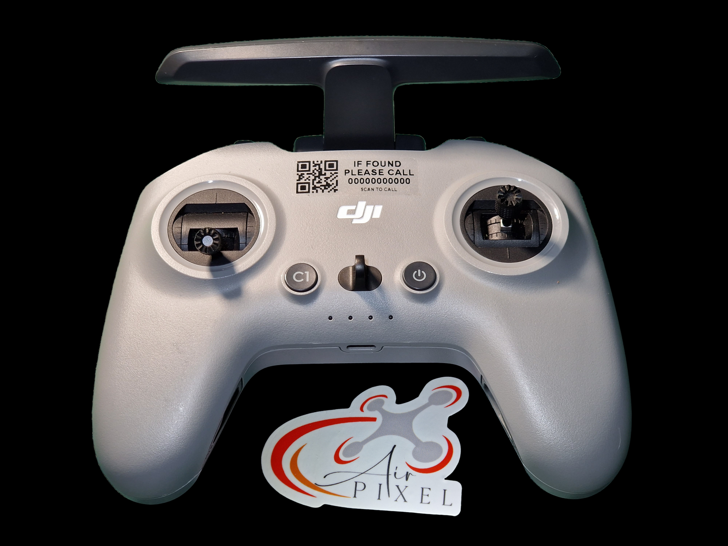 CAA Drone Operator ID Printed on Clear Stickers | AirPixel